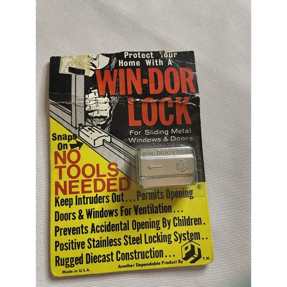 Lock & Lock | Accents | Vintage Window Door Lock Pti Windoor Lock ...